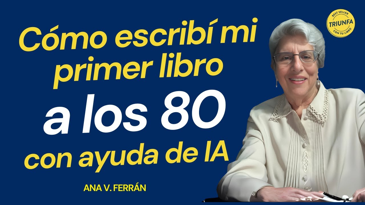 Cómo escribir tu primer libro a los 80 con ayuda de WriterPRO (IA ...
