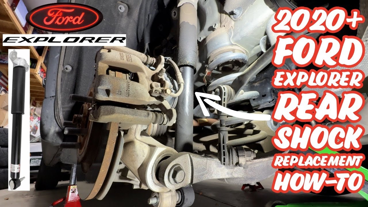 Ford Explorer Rear Shocks 2020+ Replacement How-To - YouTube
