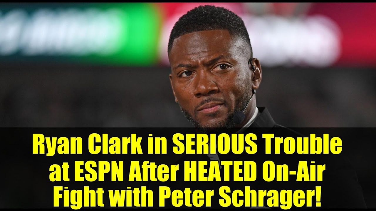 Ryan Clark in SERIOUS Trouble at ESPN After HEATED On-Air Fight with ...