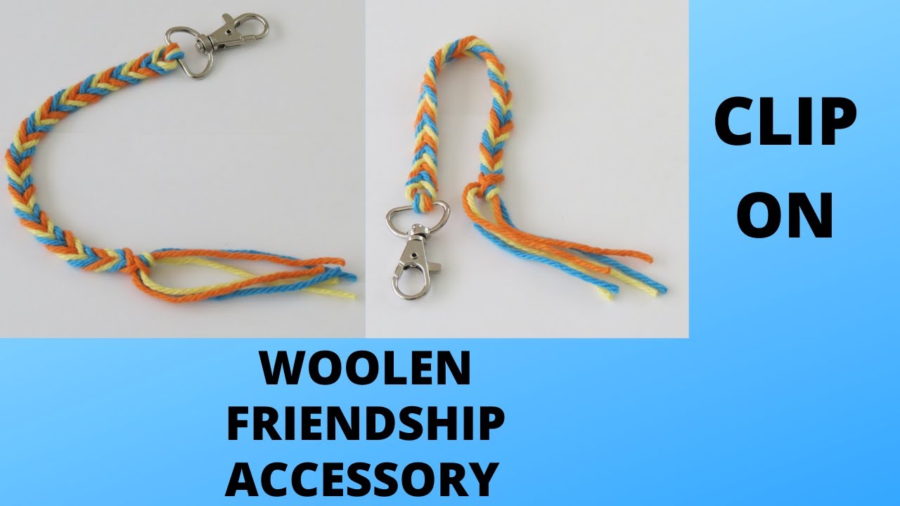 Woolen Friendship Accessory | Yarn Craft - YouTube