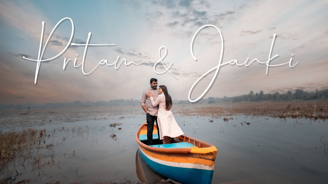 Best Pre Wedding Film | Madhurang Studio | Pritam & Janki | Beach Pre ...