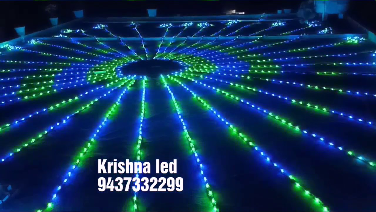 New types of pixel led road ceiling decoration. - YouTube