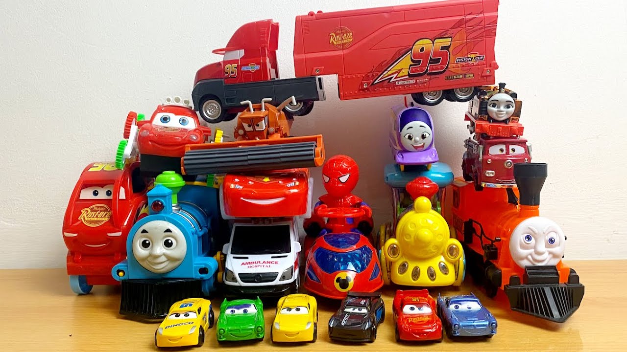 Disney Pixar Cars , Thomas and friends, various trains and cars toy ...
