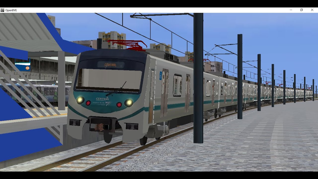Openbve Supervia Serie 2000 Tue 2007/2015 Triagem x Central Expresso ...