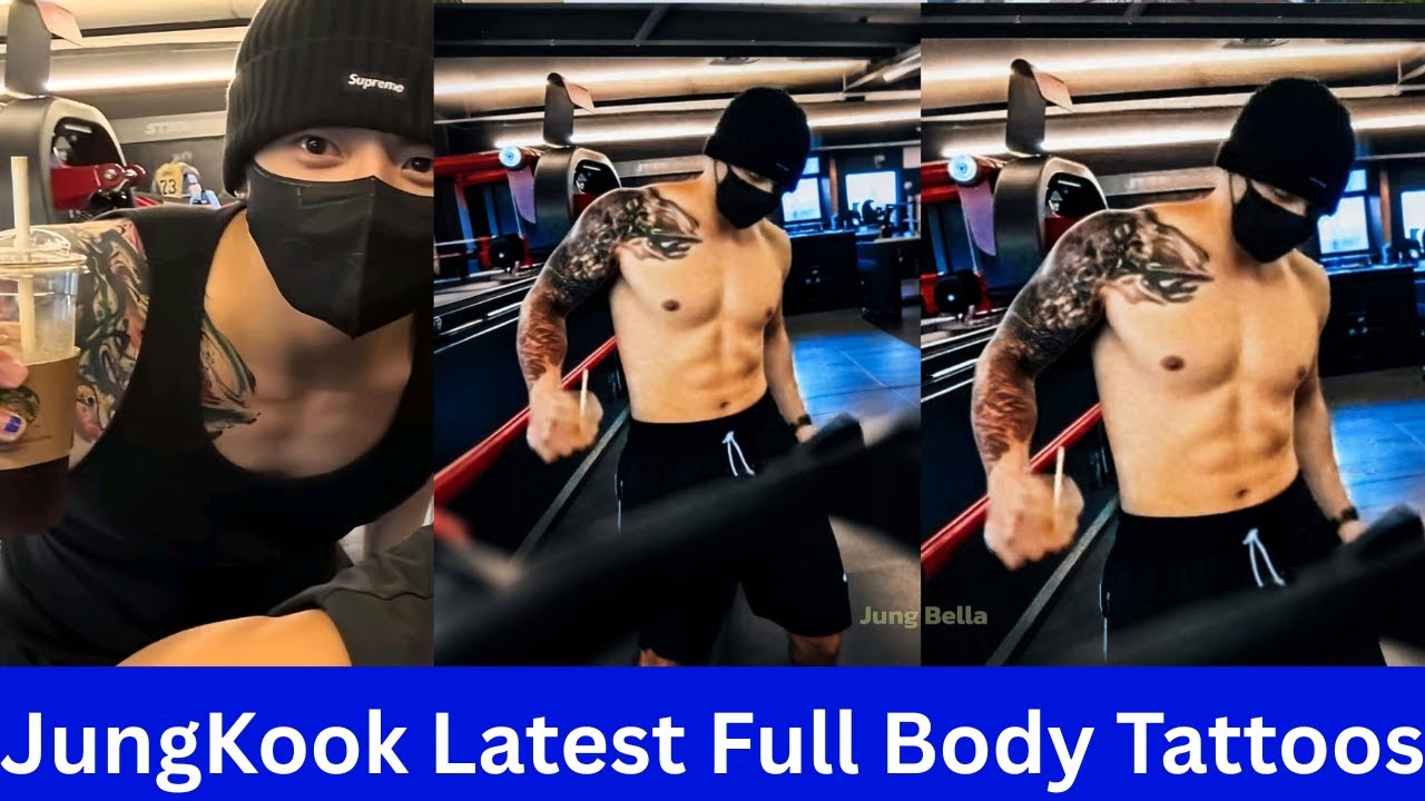 🔴 JungKook Latest Full Body Tattoo Reveale 2025 😱 | jungkook Updates ...