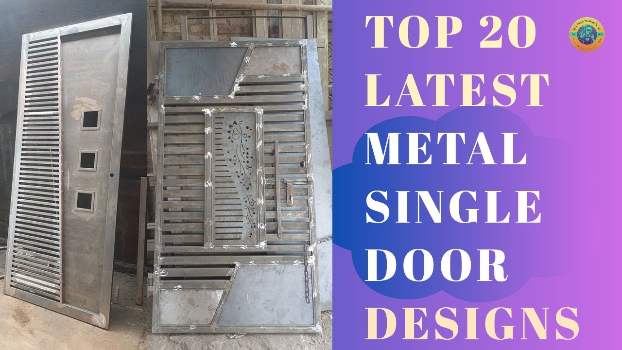 Top 20 New Best Metal Single Door Design | Lohe ka gate | लोहे के गेट ...