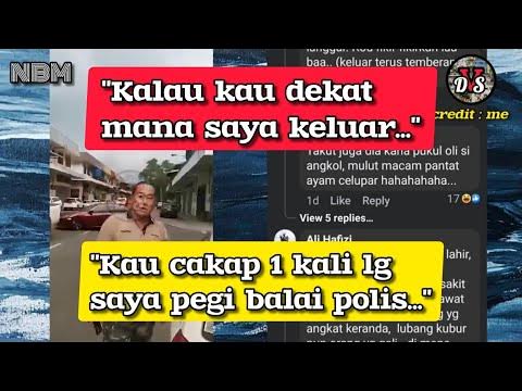 "Kau ckp 1 kali lg,saya pegi balai polis trus..." - YouTube