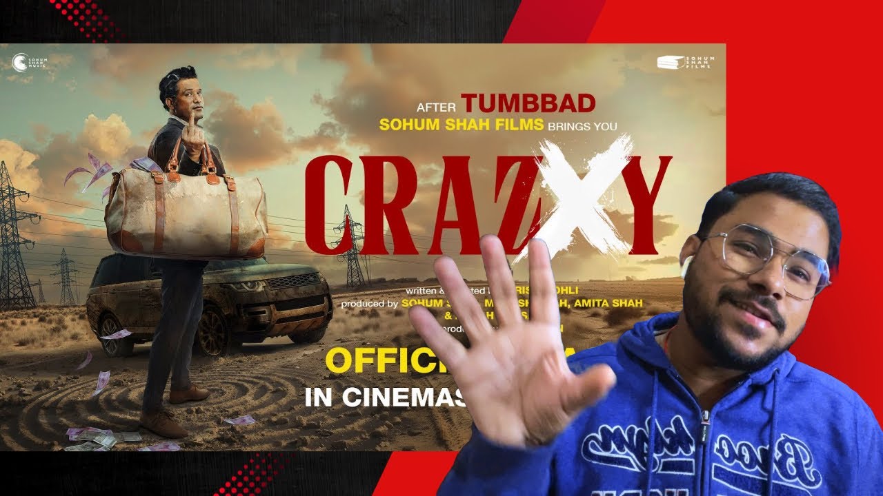 Crazxy - Official teaser | Sohum shah | Girish kohli | Rajat reacts | Reaction video - YouTube