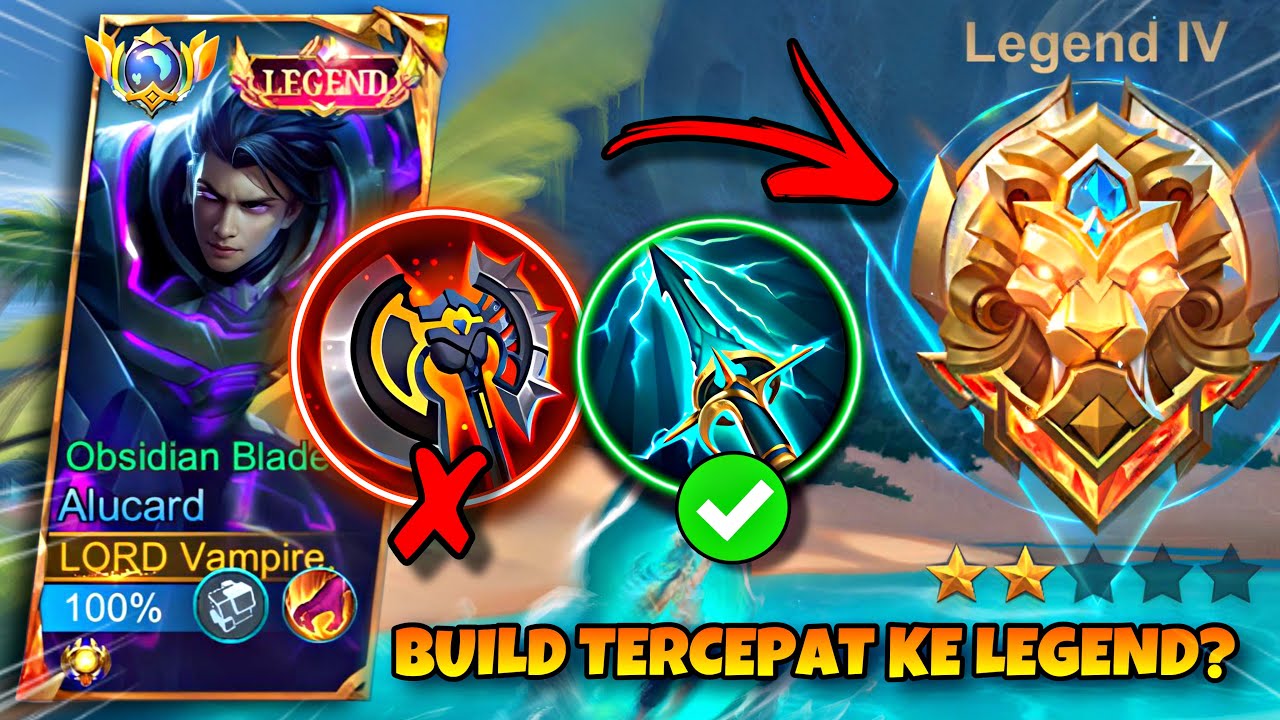 JANGAN SALAH PILIH BUILD! INI BUILD ALUCARD UNTUK NGEBUT KE RANK LEGEND ...