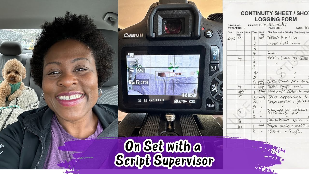 Day in the Life of a Script Supervisor - YouTube