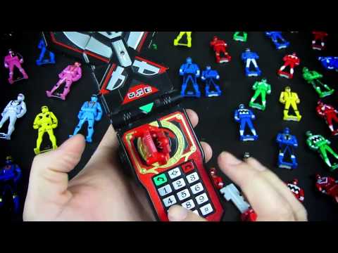 Power Rangers Legendary Morpher and Gokaiger Mobirates Comparison!