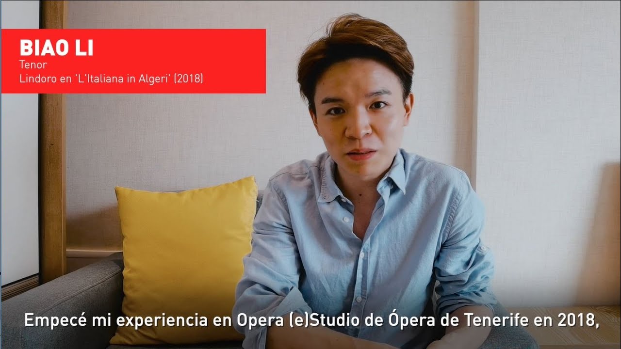 Biao Li comparte sus vivencias con Opera (e)Studio - YouTube