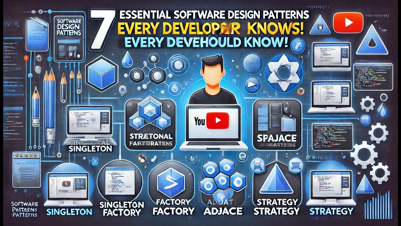 7 Essential Software Design Patterns #designpatterns #coding #trending ...