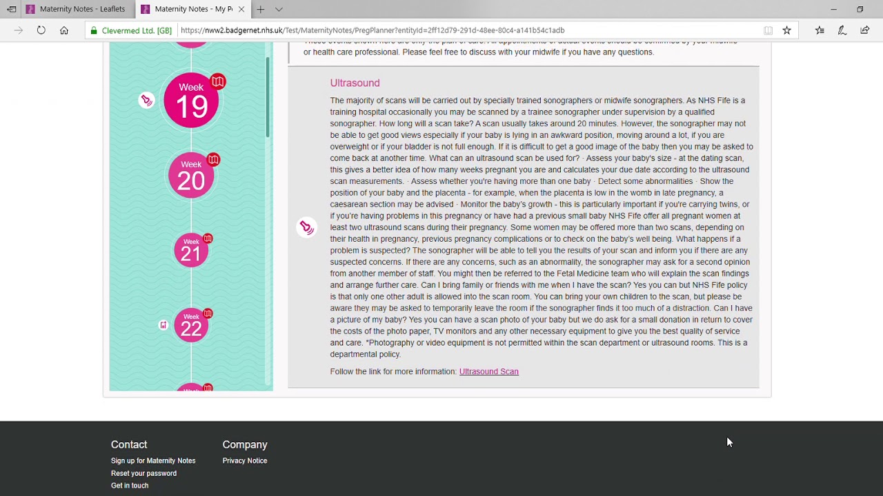 The Maternity Notes App - Registration information for women - YouTube