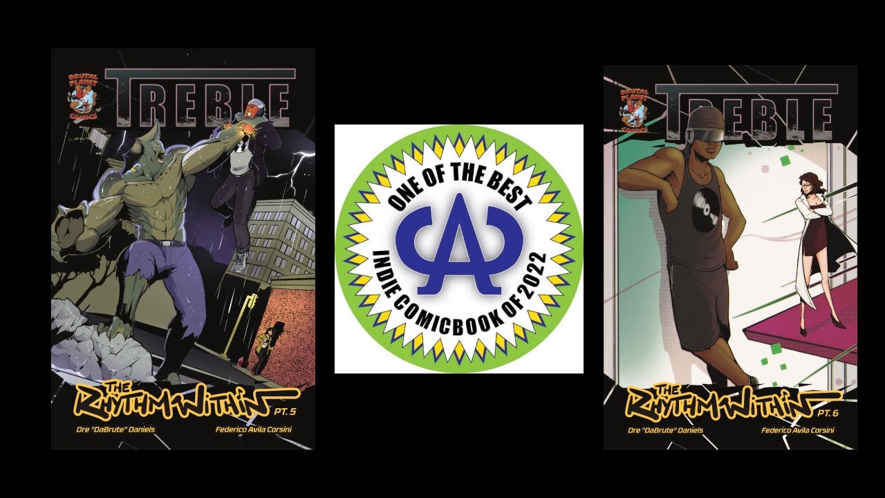 TREBLE #5-6 SELECTED AS TOP INDIE COMICS OF 2022! @comicchatauthority ...