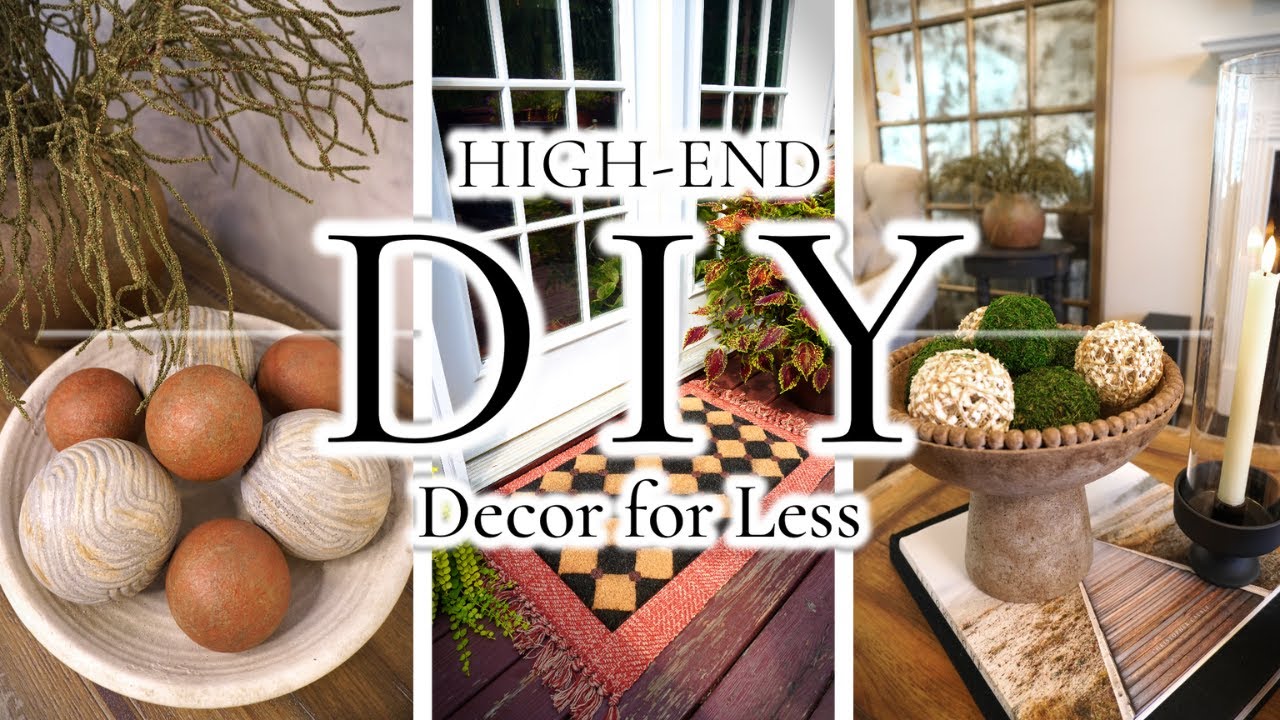 High-End DIY Home Décor for Less || Looks from Afloral, Kirkland's ...