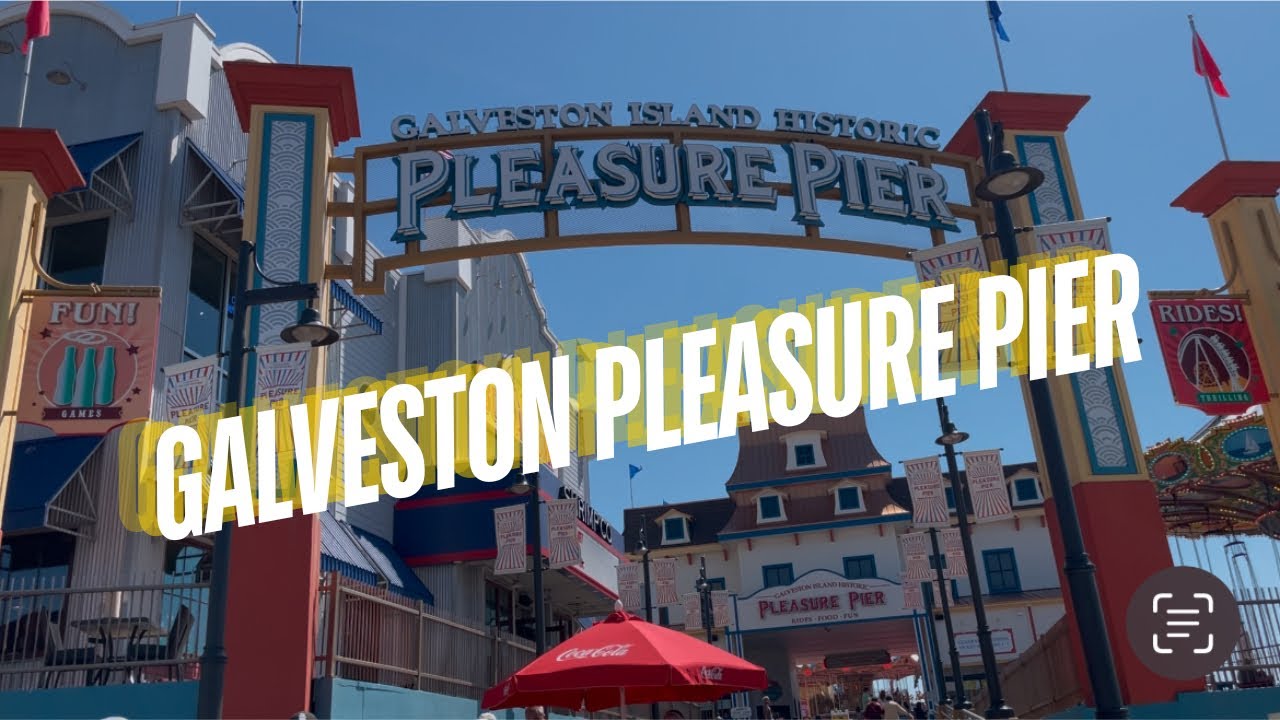 Galveston Island Pleasure Pier - Spring Break Fun #themepark #travel # ...