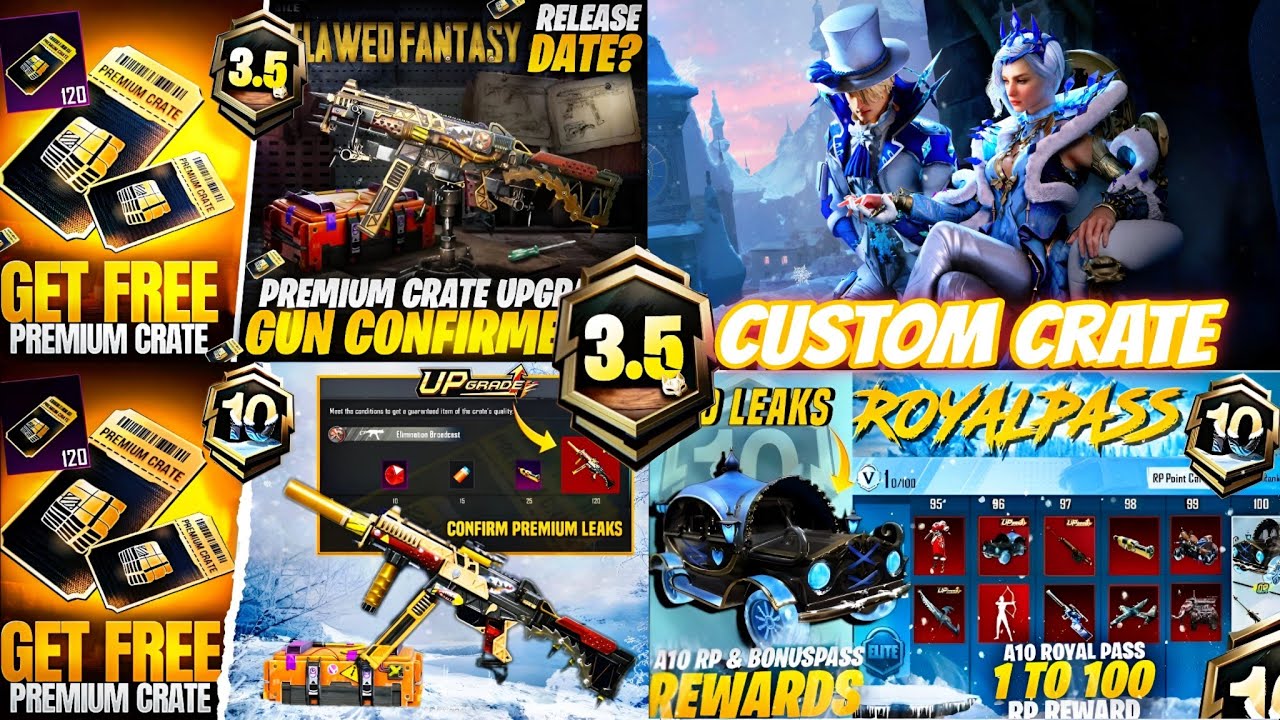 Finally 😍 Next Custom Crate Leaks Is here | Pubg Next Custom Crate ...