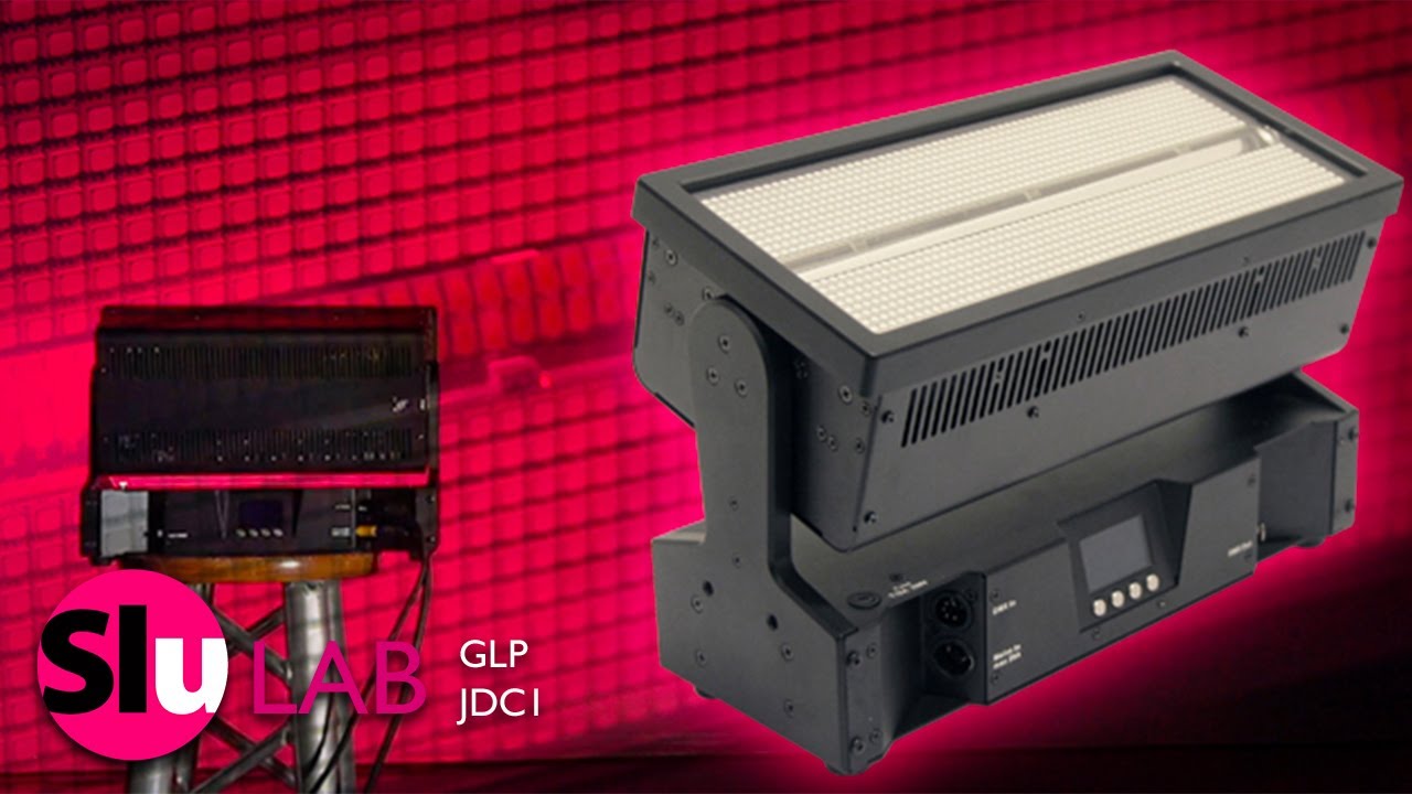 LAB 2018 // GLP JDC1, the LED strobe that makes Tilt - YouTube