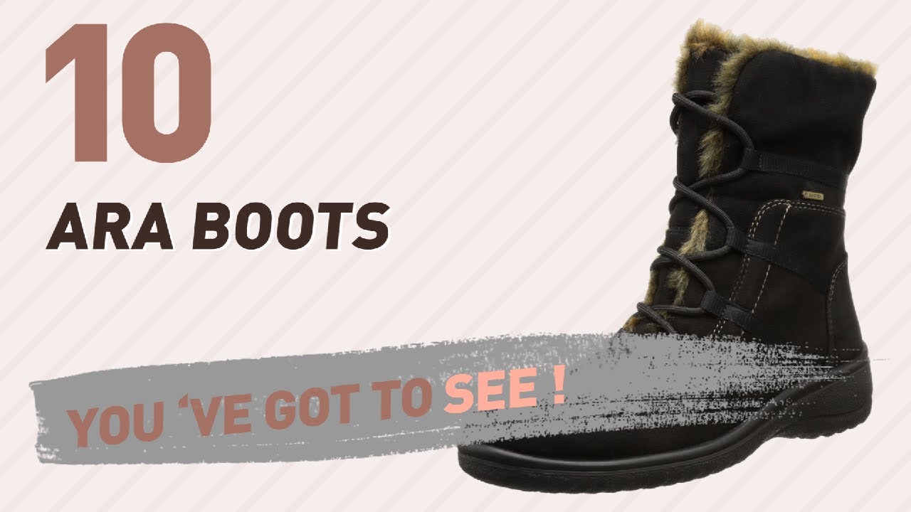 Ara Boots For Women // New & Popular 2017 - YouTube