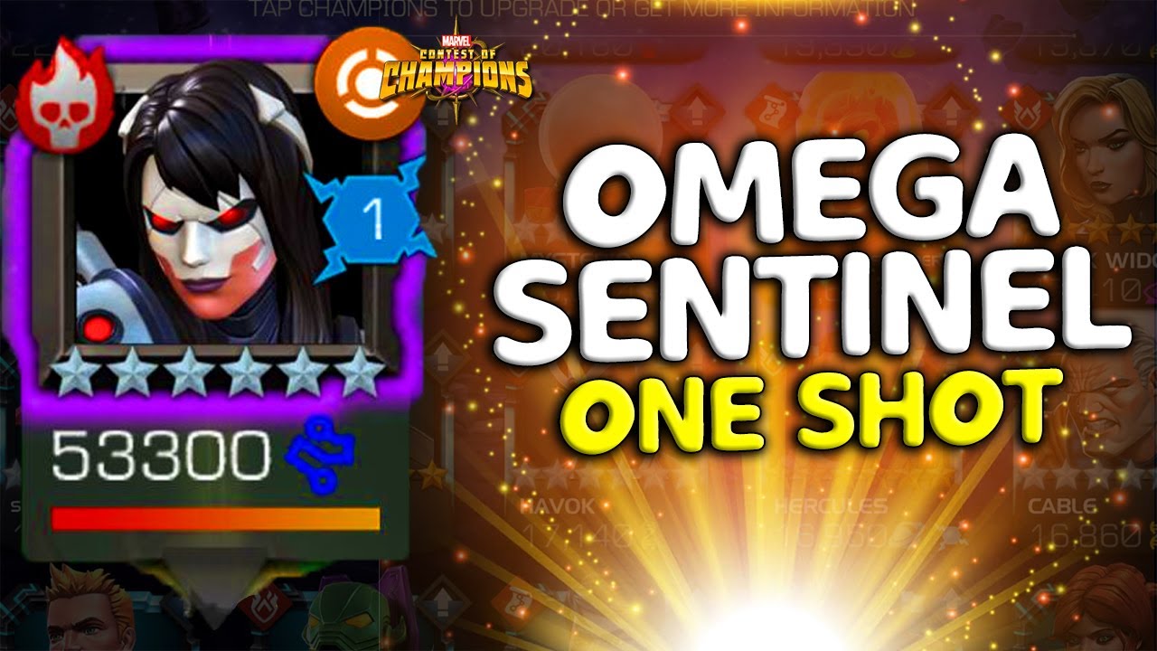 OMEGA SENTINEL ONE SHOT - AYLIK MACERA - MCOC - MARVEL ŞAMPİYONLAR ...