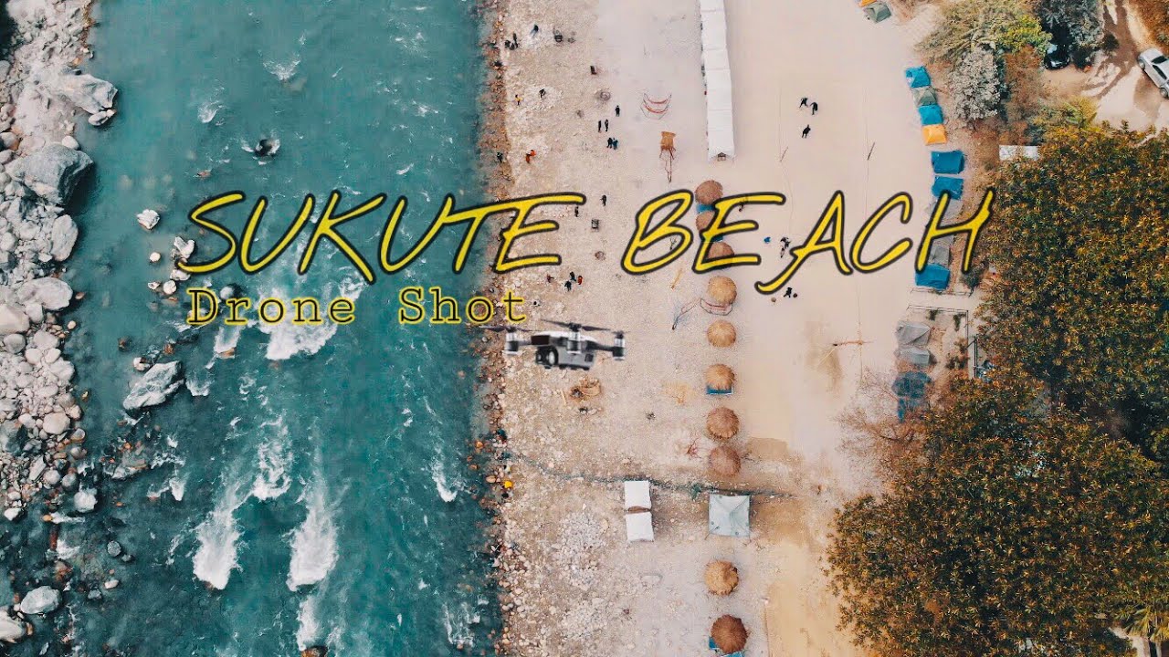 sukute beach||Drone shots||beauty of Nepal|adventure camp|| - YouTube