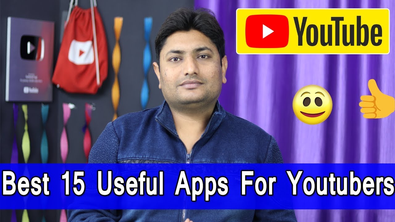 Best 15 Useful Apps For Every Youtubers | Youtuber Ke Liye Best App ...