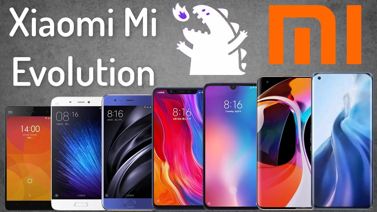 Evolution of Xiaomi Mi - YouTube