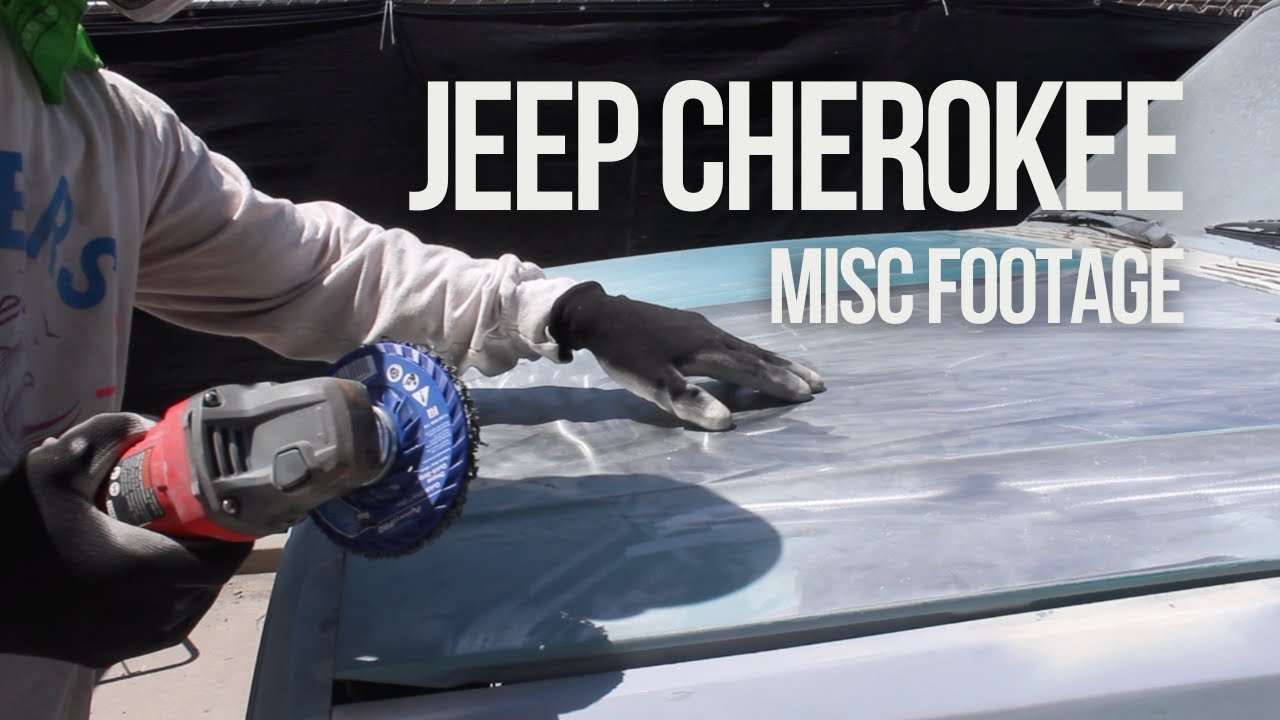 Road-kill Restoration Jeep Cherokee XJ - Paint Reveal & Miscellaneous ...