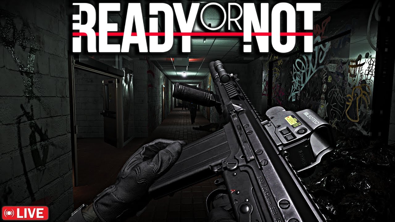 🔴LIVE! 1440p | READY OR NOT Pt. 5 – The Version With Real Graphics ...
