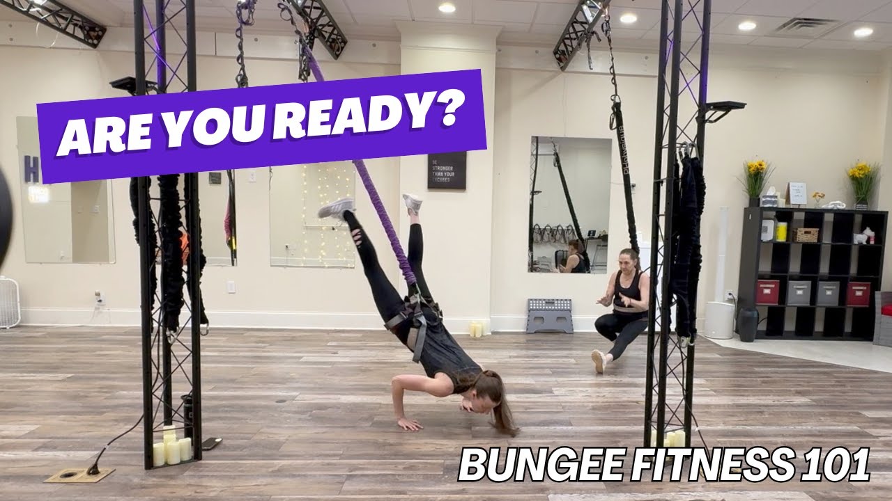 Are You Ready for Bungee Fitness Class? - YouTube