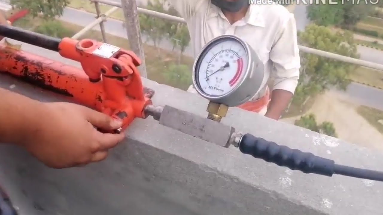 Fisher Tensile test of Anchor rod for BMU work #FISHER - YouTube