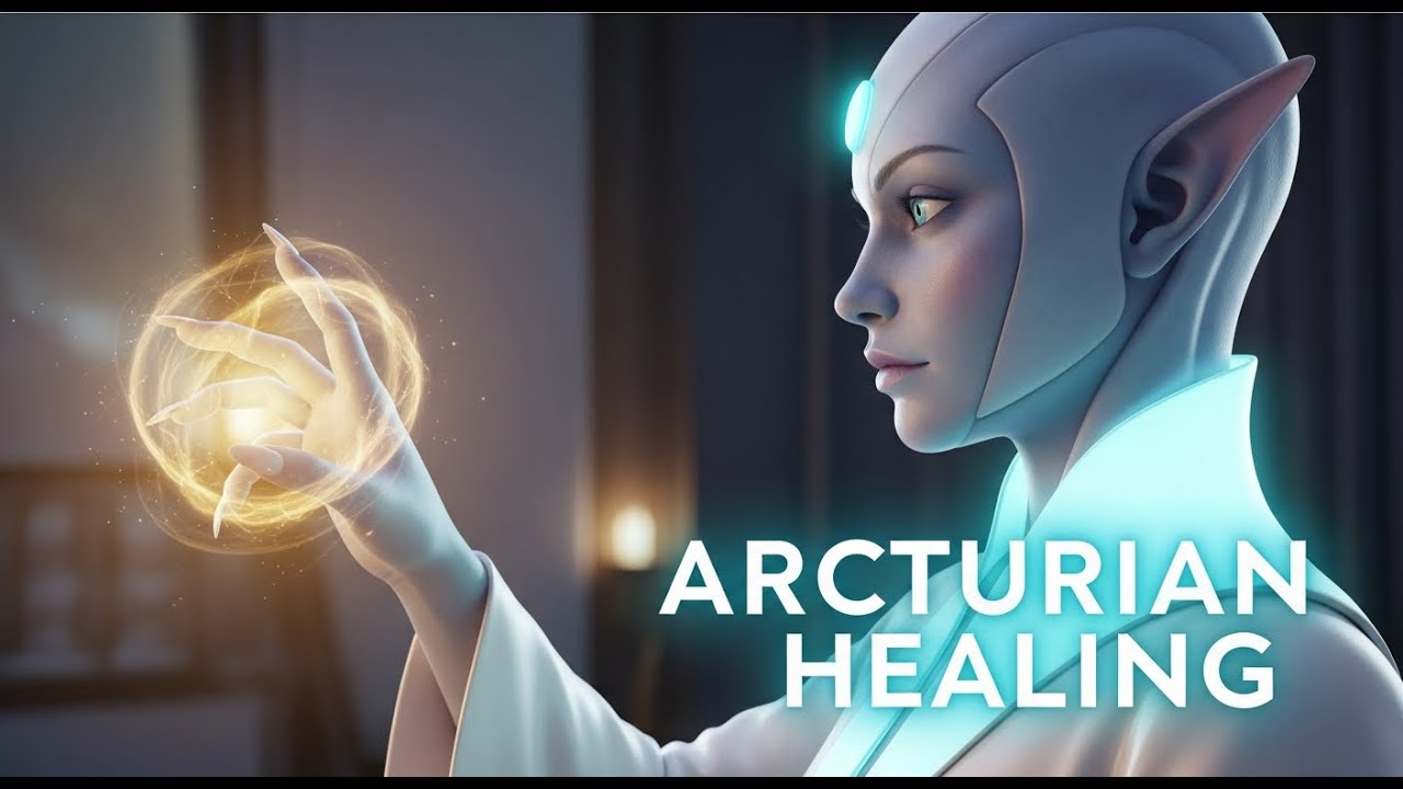 Soft Starlight Arcturian Healing Frequency for Anxiety Relief & Inner ...
