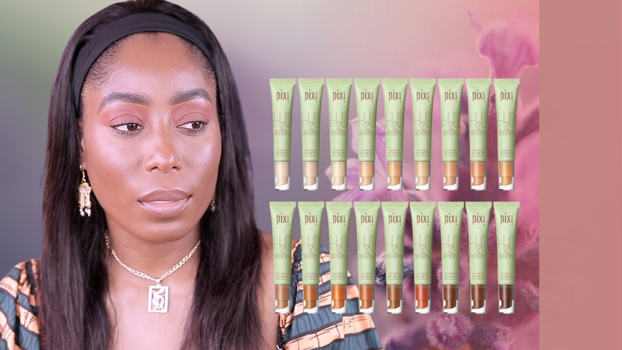 PIXI BEAUTY H2O WATER BASED SKIN TINT REVIEW - YouTube