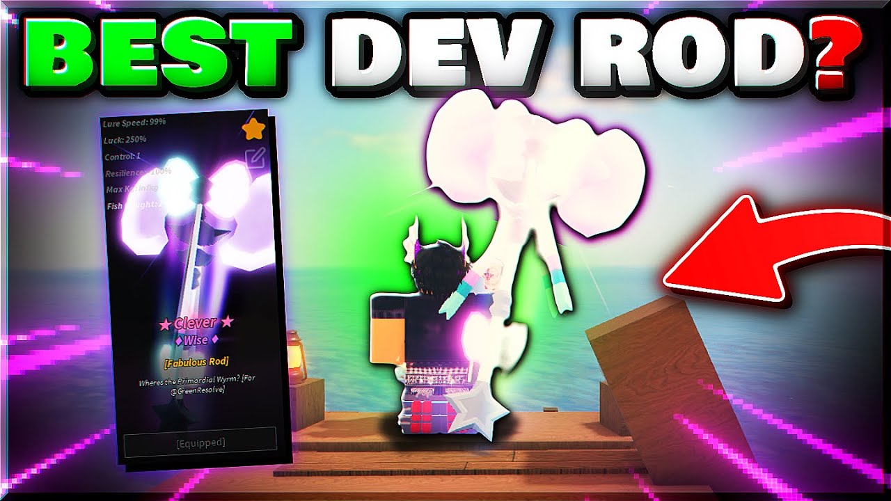 Obtaining The FABULOUS ROD In Fisch... (Best DEV ROD?) - YouTube