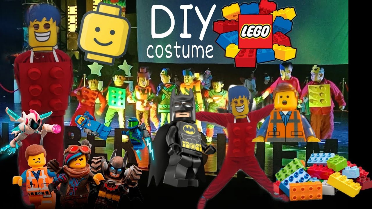 HOW TO MAKE A LEGO COSTUME || DIY LEGO COSTUME - YouTube