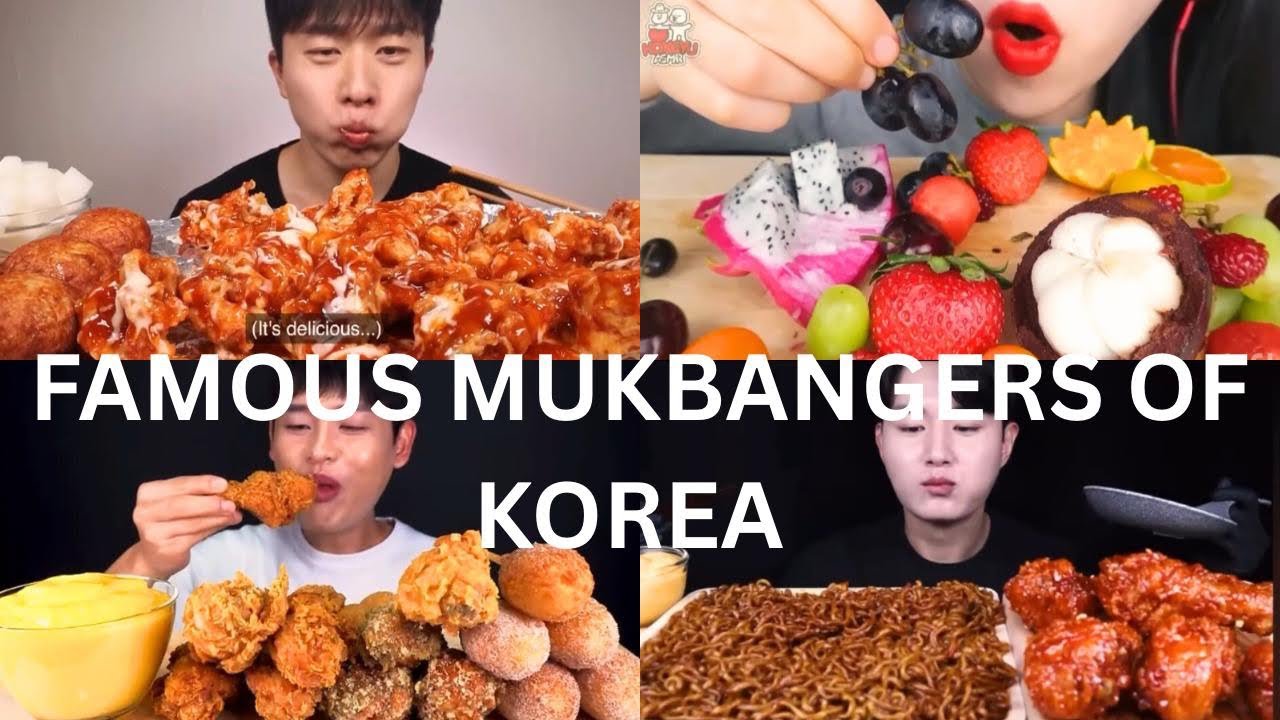 Famous mukbangers of Korea |bites only |compilation - YouTube