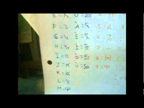 Alien Writing-1 - YouTube