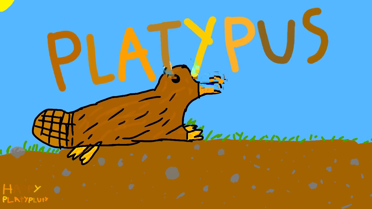 my new intro for happy platypus animation - YouTube