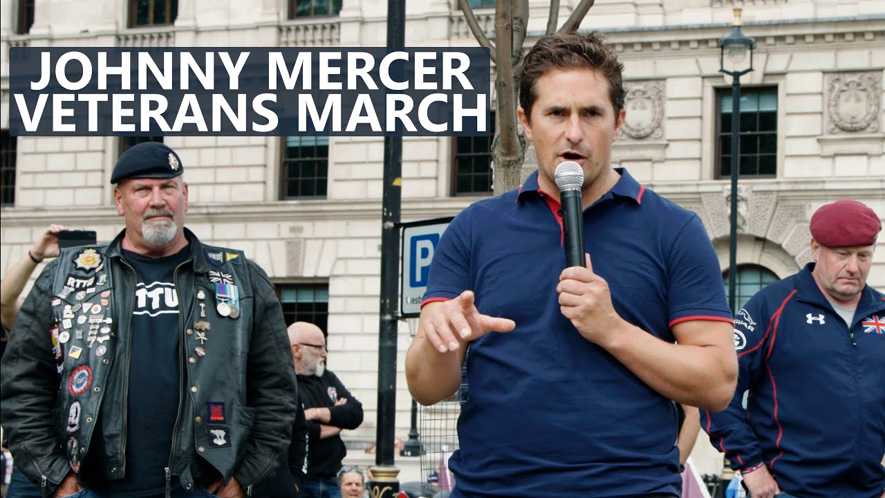 Johnny Mercer Speech | Veterans March | London - YouTube