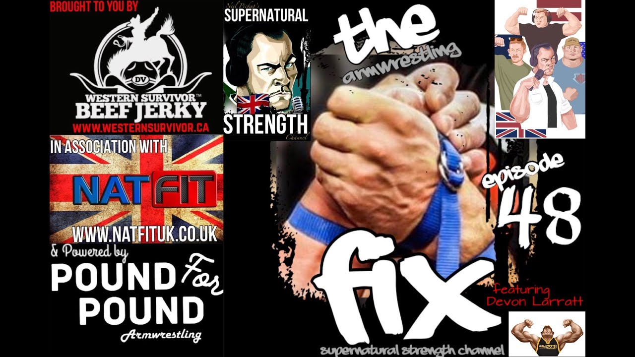 "THE ARMWRESTLING FIX"- HOSTED BY NEIL PICKUP WITH COACH RAY - RYAN ...