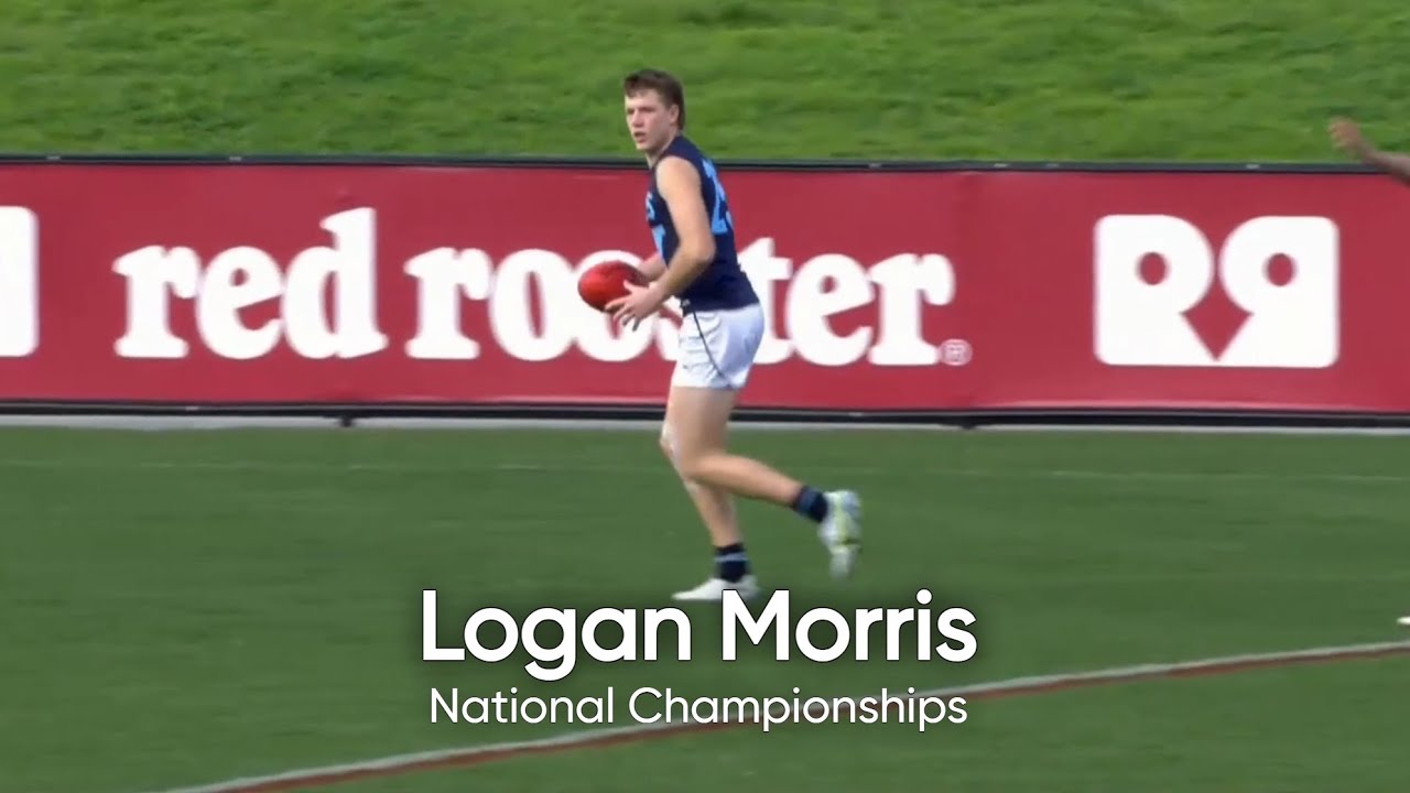 Logan Morris - U18 Champs (VM v WA) - YouTube