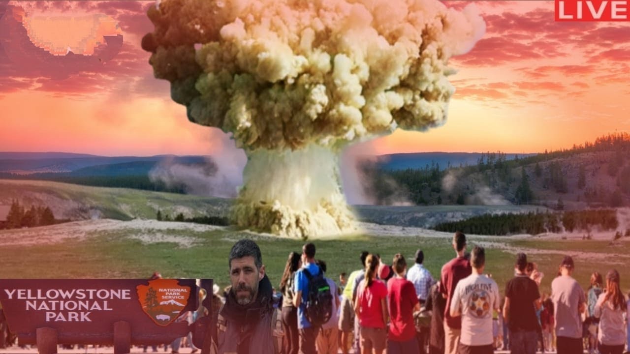 US Panic: 15 minutes after Yellowstone volcano eruption,as magma ...