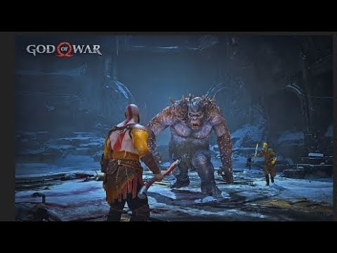 GOD OF WAR 4 - KRATOS VS GIANT MONSTER - 4K HD - YouTube