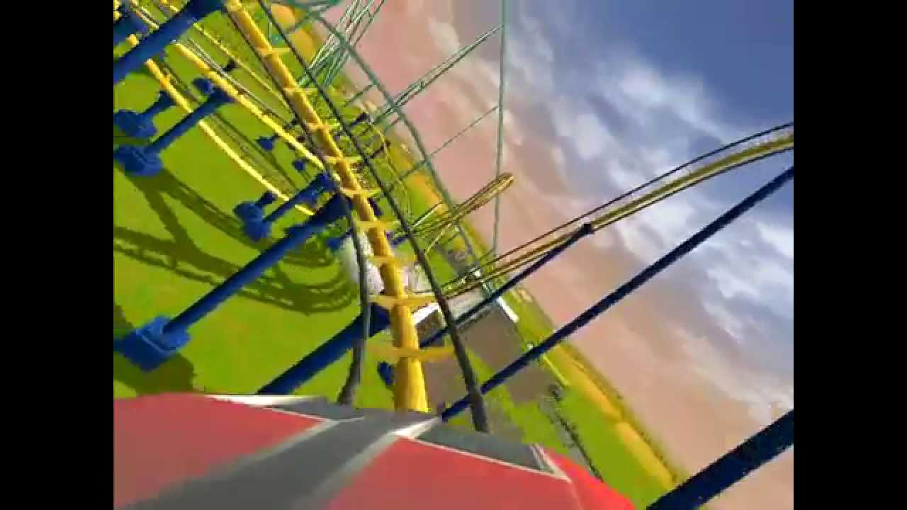 RCT3 Looping Roller Coaster 2 - YouTube