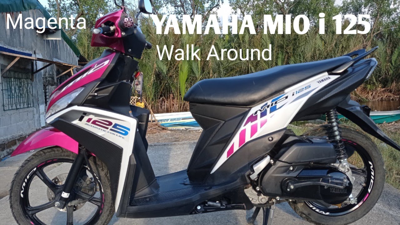 Mio na Pink Grabe | YAMAHA MIO i 125 Walk Around | Pang porma sa Lahat ...
