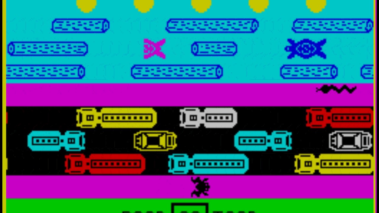 Road Toad (ZX Spectrum) - YouTube