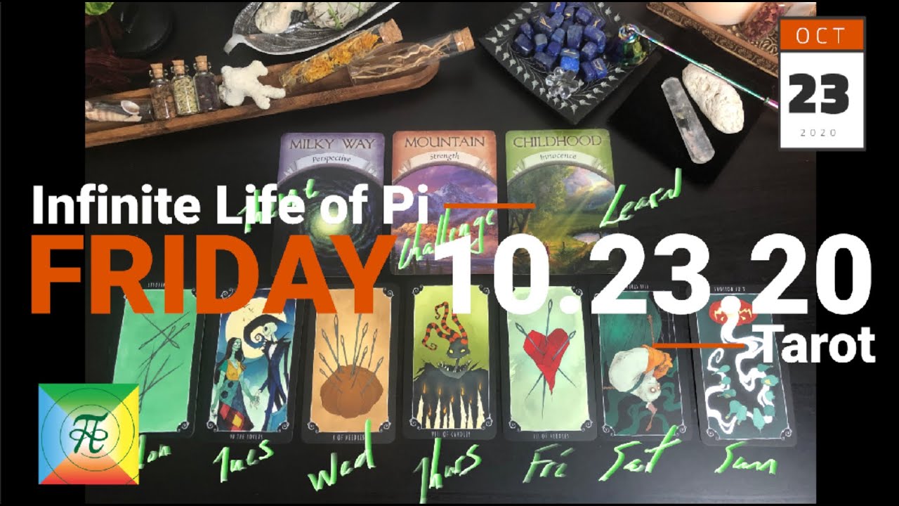 FRIDAY TAROT READING 10.23.20 - YouTube