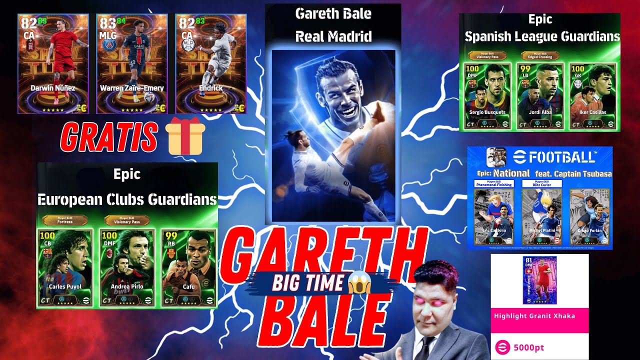 EXPLOSÃO DE NOVIDADES 💣🔥 GARETH BALE BIG TIME IMPETO +4 😱 / SHOW TIME ...