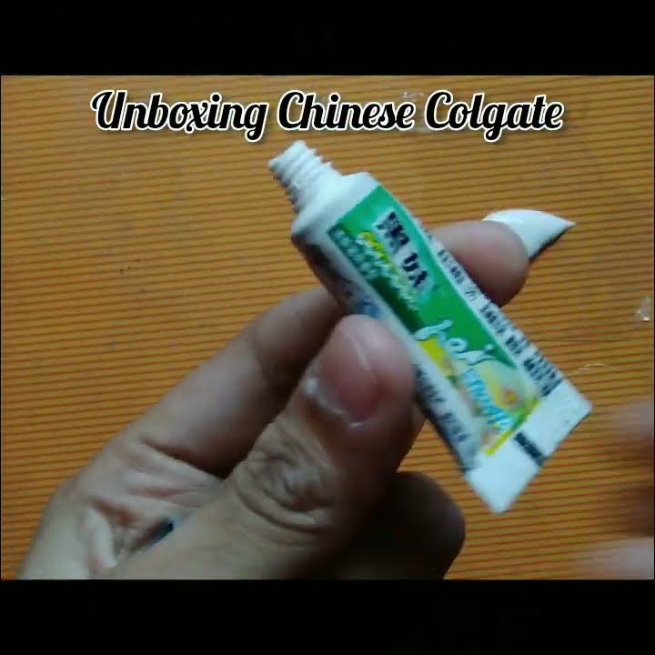 Unboxing Chinese Colgate #ZmartyArt170 #shorts - YouTube